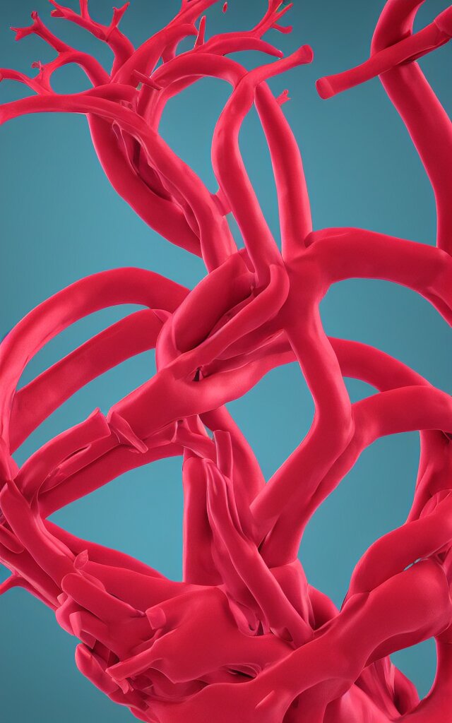 Lexica - Scientific medical 3d animation of the detailed veins of a ...