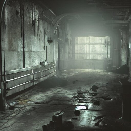 Lexica - Fallout concept art sewer interior render grim realistic ...
