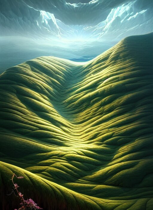 Lexica - A hyper - detailed 3 d render like a oil painting of spring in ...