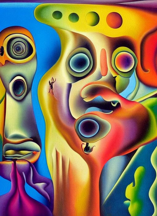 Lexica - An extremely high quality hd surrealism painting of a 3d ...