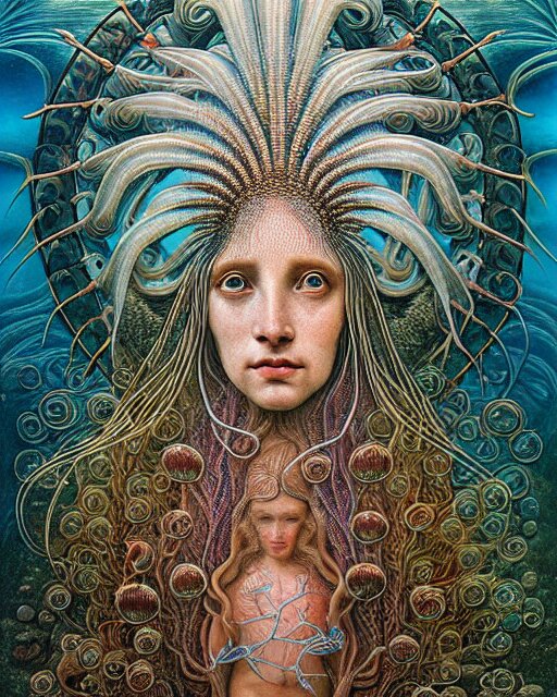 Lexica - Realistic detailed underwater portrait of the beutiful young ...