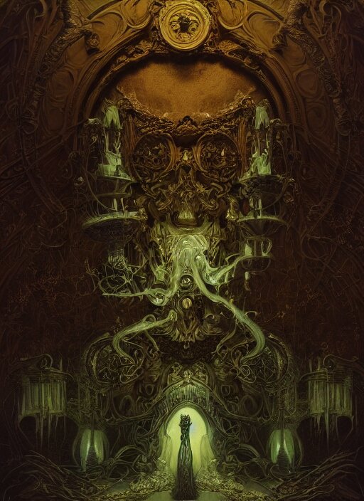 Lexica - Highly detailed surreal vfx eldritch avante garde portrait of ...