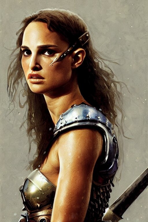 Lexica - Young natalie portman, legendary warrior, heroic fighter ...