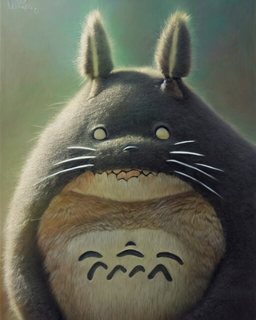 Lexica - Portrait of real life totoro, hyperrealistic, very detailed ...