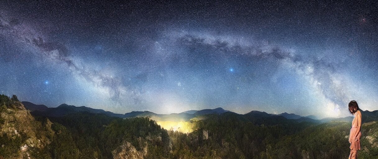 Lexica - Digital photography of a ultra detailed night sky with ...