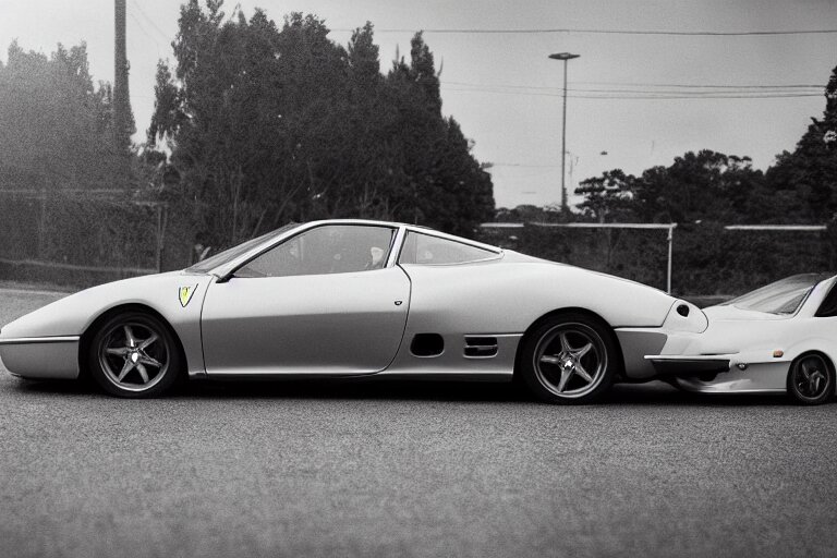 Lexica - A highly detailed photograph of a ferrari, ultra realistic ...