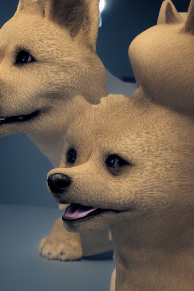 Lexica - A portrait of the doge meme, hyperrealistic, rtx, studio ...