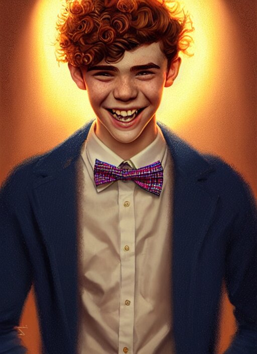 Lexica - Portrait of teenage archie andrews, freckles, curly middle ...