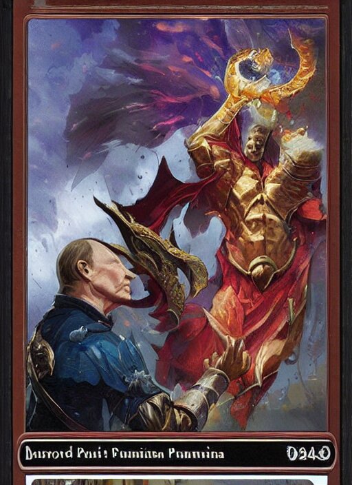 Lexica - Magic the gathering card vladimir putin