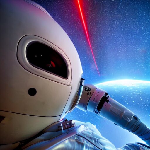 Lexica - Ultra wide angle very closeup view of a pilot in a futuristic ...