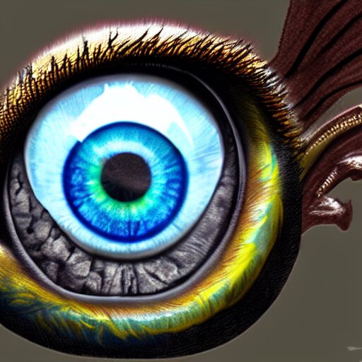 Lexica - Hyper realistic dragons eye