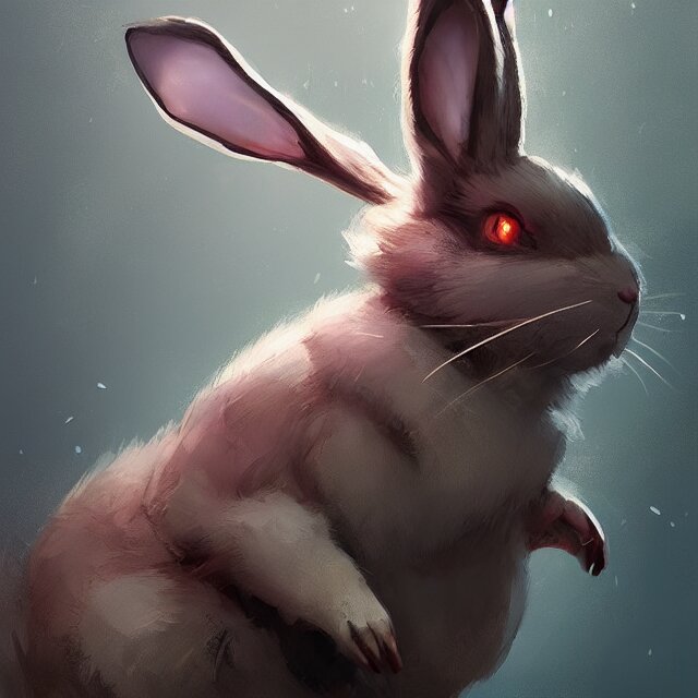 Lexica - A beautiful portrait of a single cute pokemon bunny. character ...