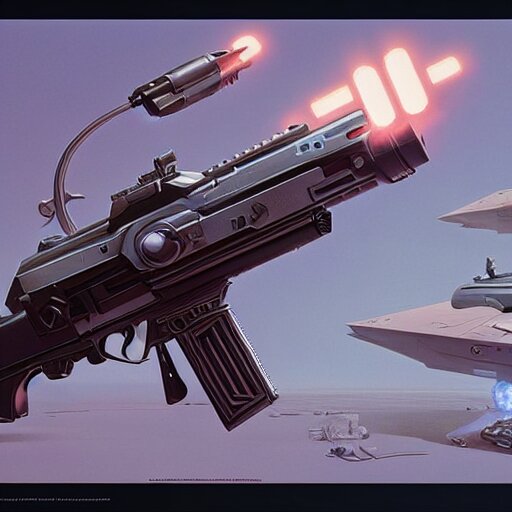 Lexica - Futuristic gun, hyperrealism, no blur, 4 k resolution, ultra ...