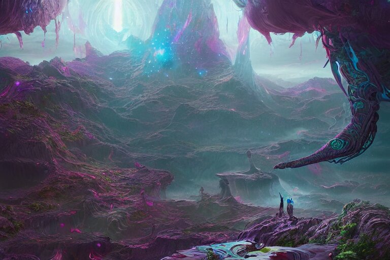 Lexica - A psychedelic realm at the edge of existence where intensely ...