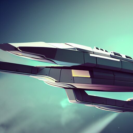 Lexica - Ultra minimalist and smooth retro sci-fi spaceship ...