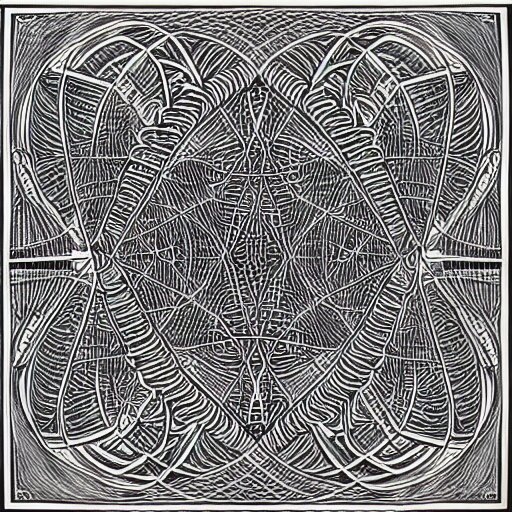 Lexica - “geometrically incomprehensible surreal order of double helix ...