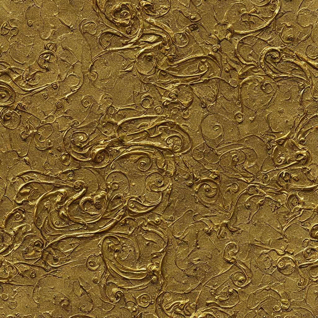Lexica - Seamless tileable texture of damaged metal gold, realistic ...