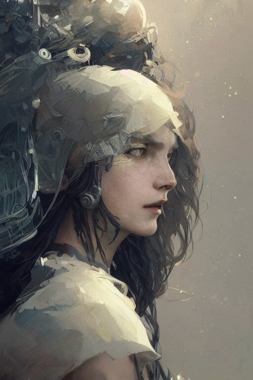 Lexica - A full portrait of a beautiful post apocalyptic offworld ...