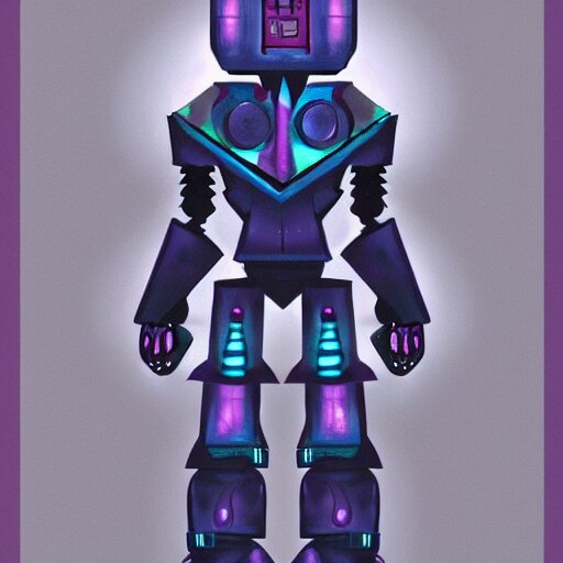 Lexica - Robot wizard, concept art