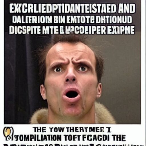 Lexica - Extreme indignation and disappointment on his face