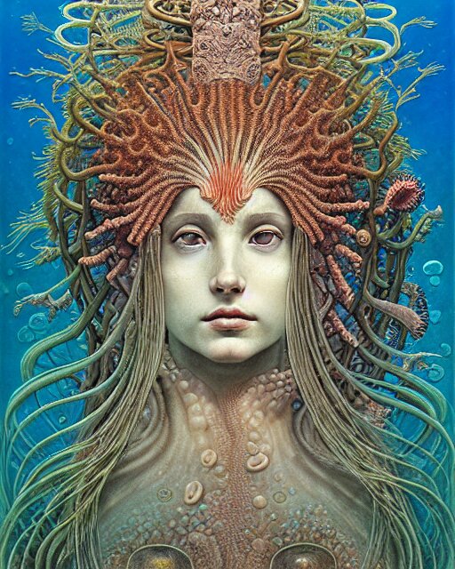 Lexica - Realistic detailed underwater portrait of the beutiful young ...