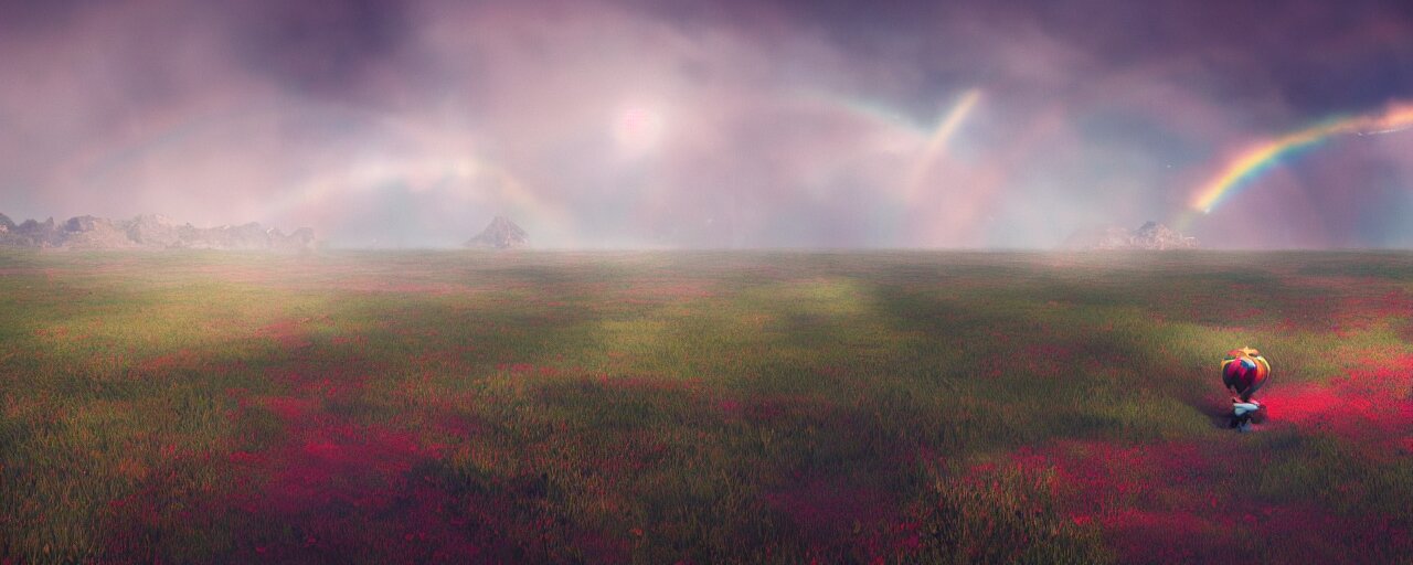 Lexica - ” clown world landscape, [ by wlop, cinematic, detailed, clown ...