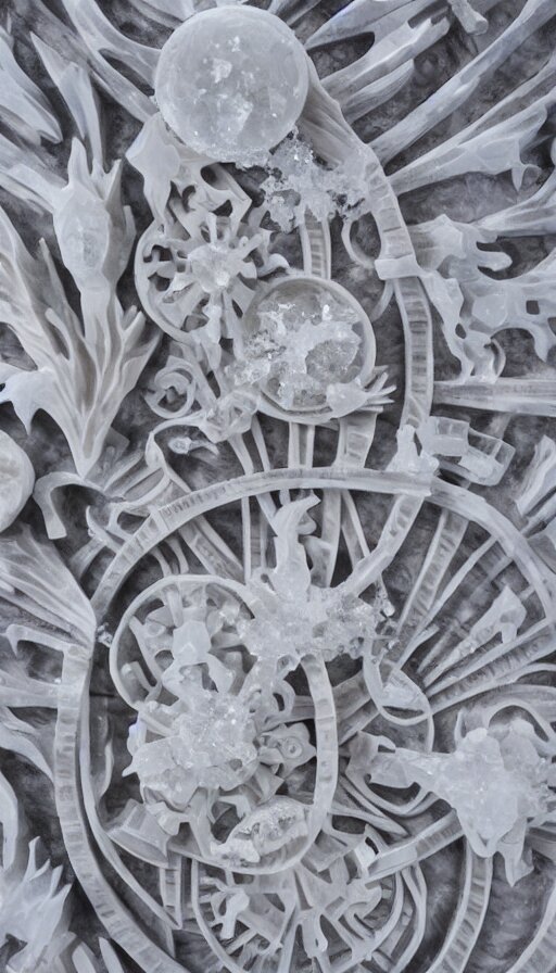 Lexica - The big multiverse, portal highly detailed carving on southern ...