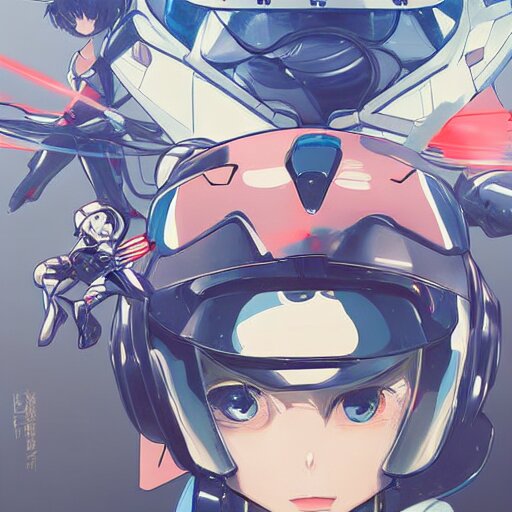 Lexica - Mouse mecha pilot by Kuvshinov Ilya, very very very very very ...