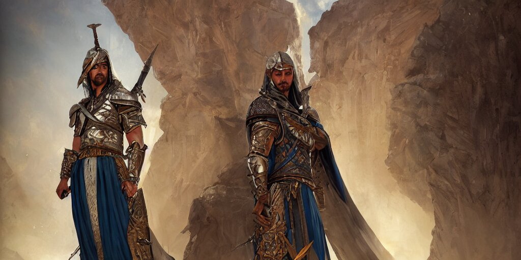 Lexica - Arabian witcher, new costume concept design with metal ...