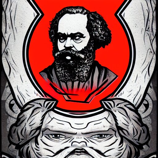 Lexica - Karl marx with a third eye tattoo, dungeons and dragons ...