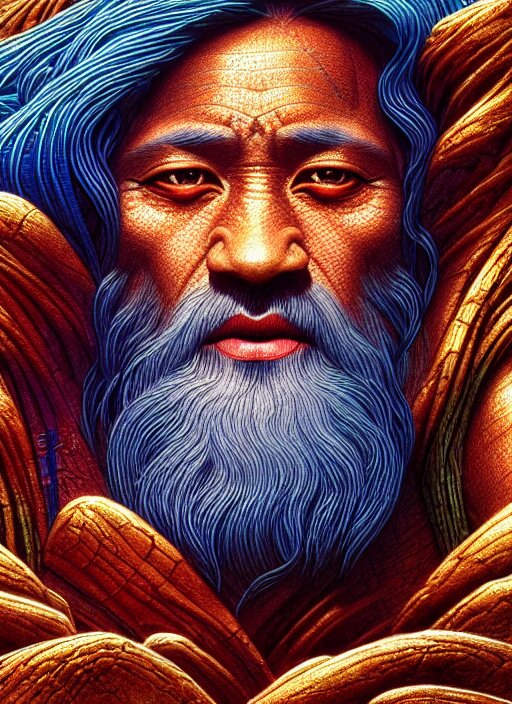 Lexica - Detailed image of moses and the waters were divided, rich deep ...