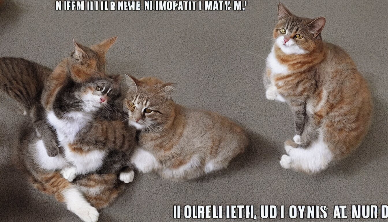 Lexica - Sarcastic cat meme