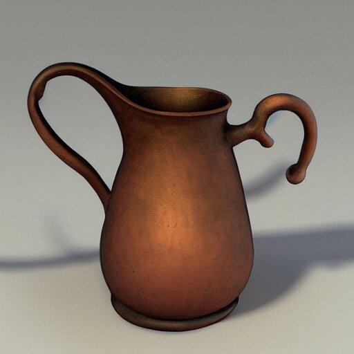 Lexica - Impressionist symetrical paris steel jug, by egon schiele and ...