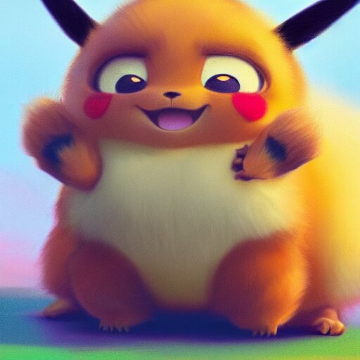 Lexica - Promotional art, of a very very cute disney pixar pikachu from ...