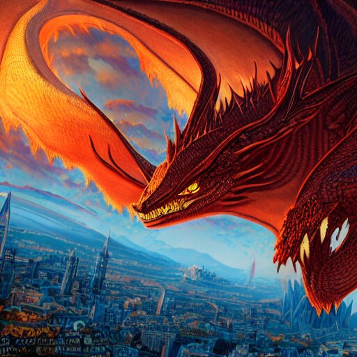 Lexica - The second coming of smaug, by dan mumford, yusuke murata ...