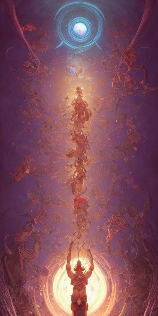 Lexica - Pan-dimensional omnipotent beings, intricate, highly detailed ...