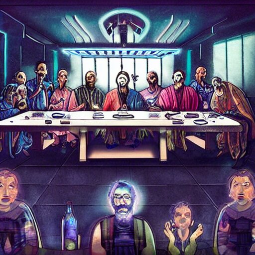 Lexica - Cyberpunk last supper