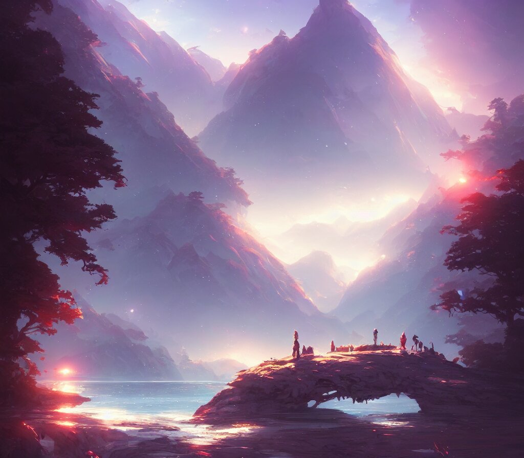Lexica - Beautiful landscape, details, sharp focus, illustration, by ...