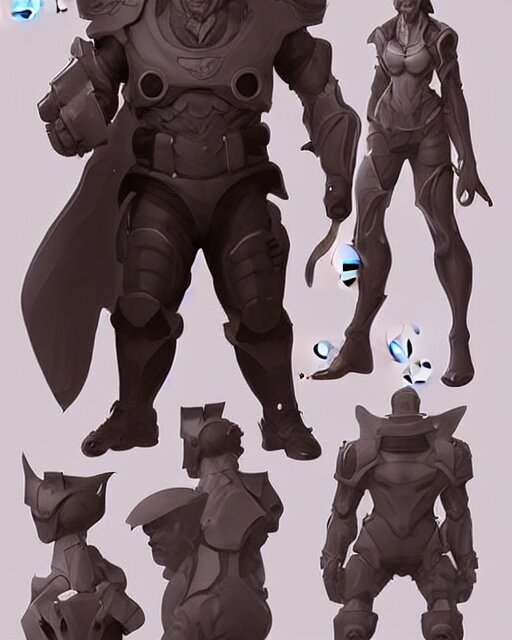 Lexica - Character design by antonin herelle, trending on artstation