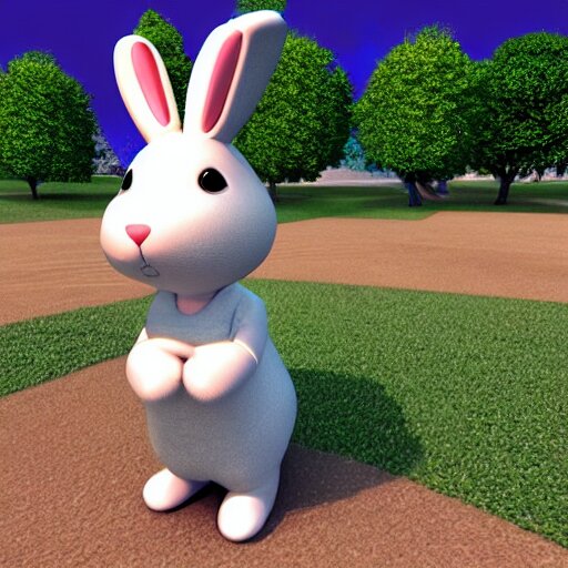 Lexica - Siggraph stanford bunny mesh