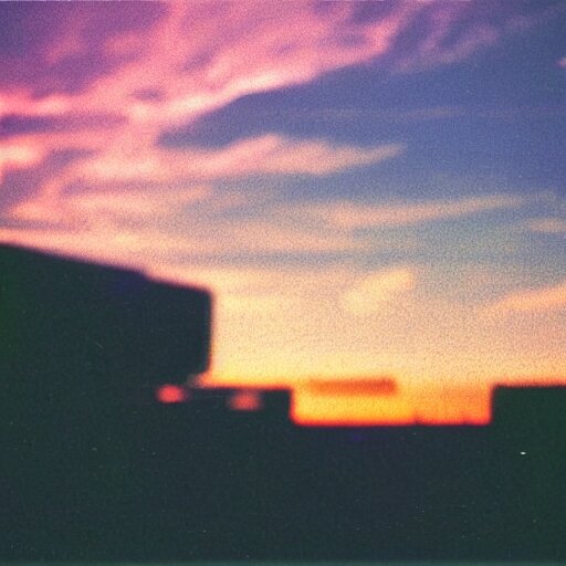 Lexica - Photograph of the sky, vhs, sunset, clouds, 1 9 7 9, vhs ...