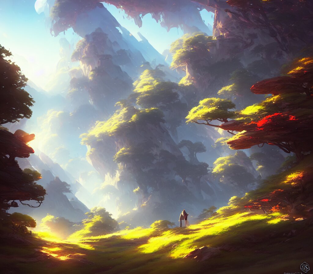 Lexica - Beautiful landscape, details, sharp focus, illustration, by ...