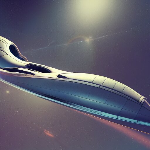 Lexica - Ultra minimalist and smooth retro sci-fi spaceship ...