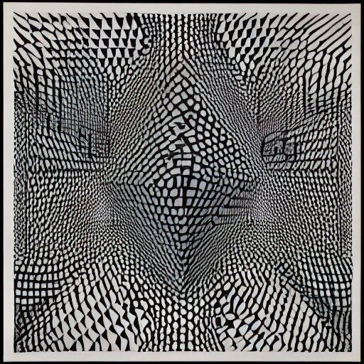 Lexica - “geometrically incomprehensible surreal order of cubes ...
