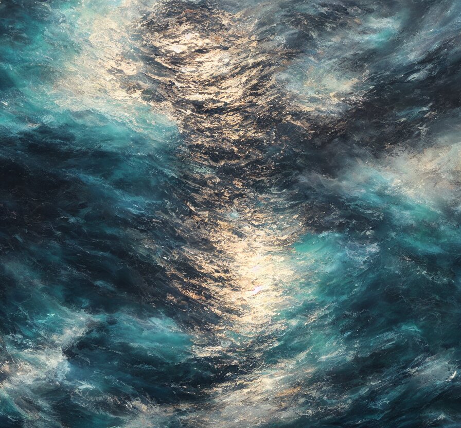 Lexica - Apnoe, ocean, abstract, oil painting, unreal engine 5 ...