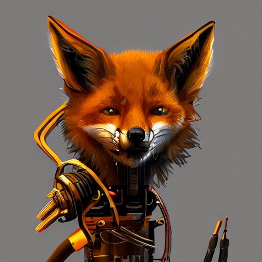 a robotic fox by viktor antonov, mechanic, dishonored, concept a ...