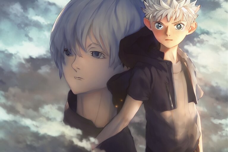Lexica - Killua zoldyck, single subject, scenic full shot, ambient ...