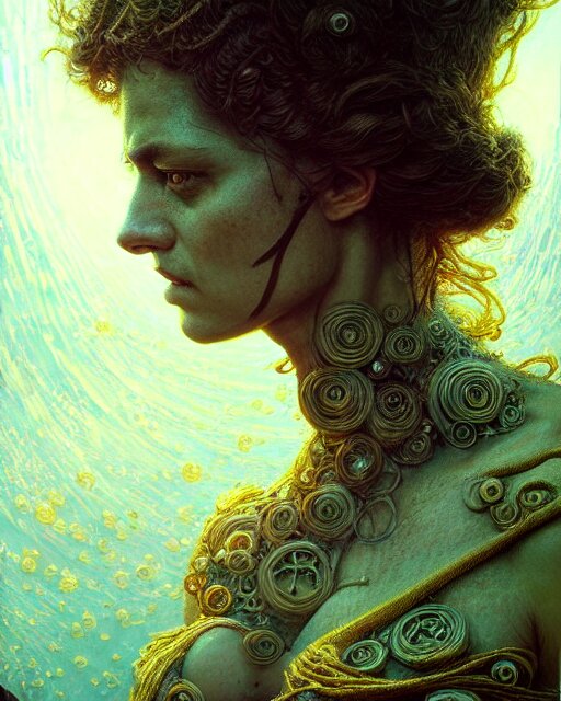 Lexica - A portrait of a lemon fantasy character portrait, ultra ...