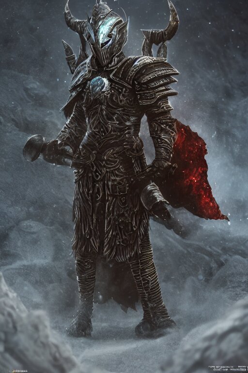 Lexica - Soul knight mage frost warrior helmet skyrim mask elder ...