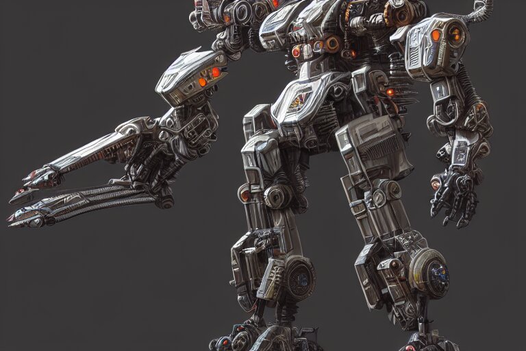 Lexica - 3d Anfas portrait of a mech warrior, circuitry, explosion ...